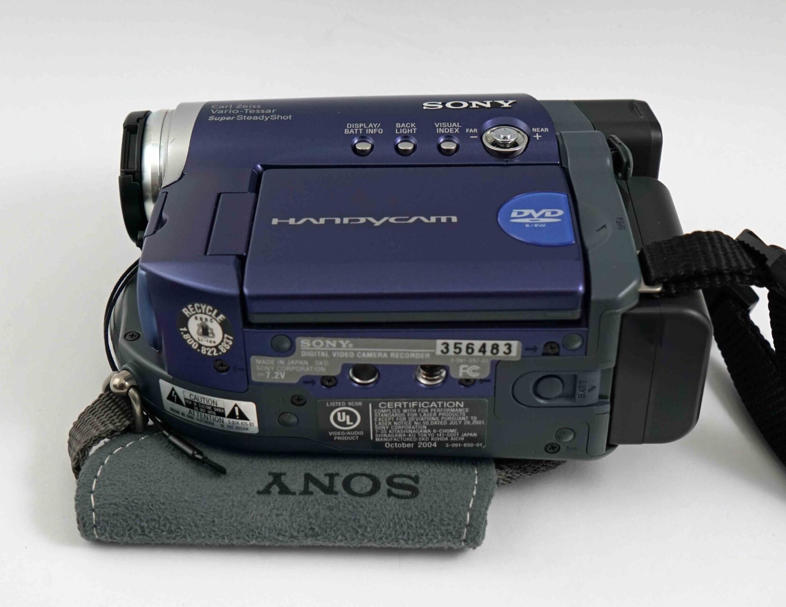 Sony Handycam Digital Versatile Disc Camcorder 120x 27242644557| eBay