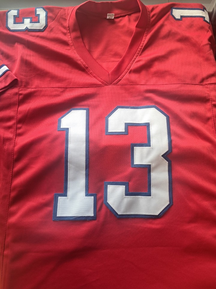 Gabriel Gabe Davis Buffalo Bills Signed Red Jersey PSA Autograph Color ...