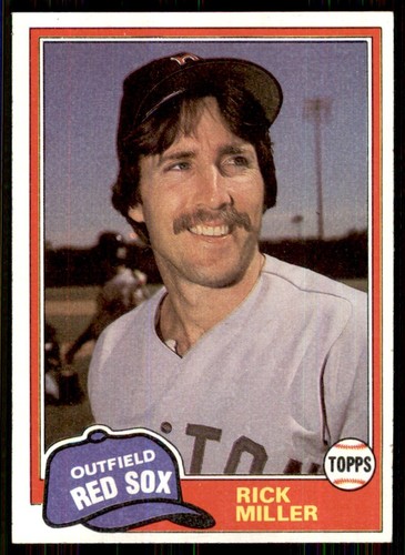 1981 Topps Traded Rick Miller Boston Red Sox #803 | eBay