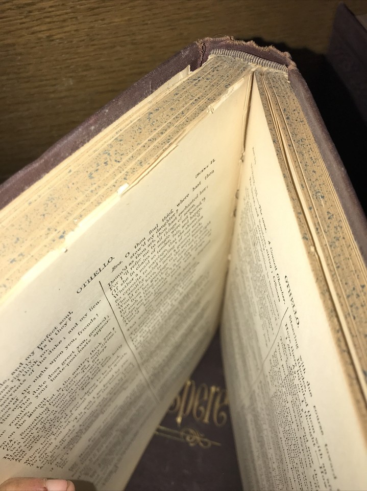 Works Of William SHAKESPEARE! Original Bindings. Complete Set Large ...