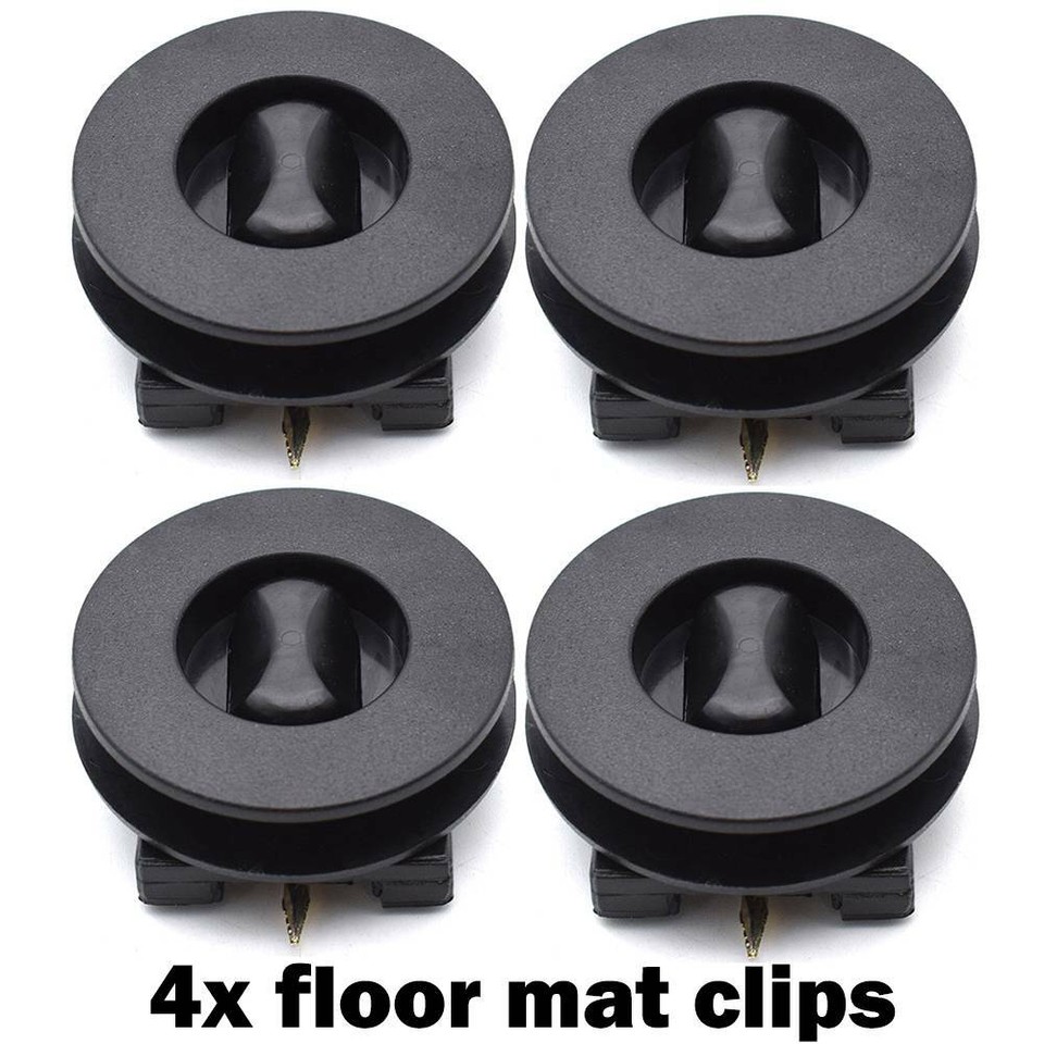 US Universal Car Carpet Fastener Floor Mat Holders Clip Fixing Grips ...