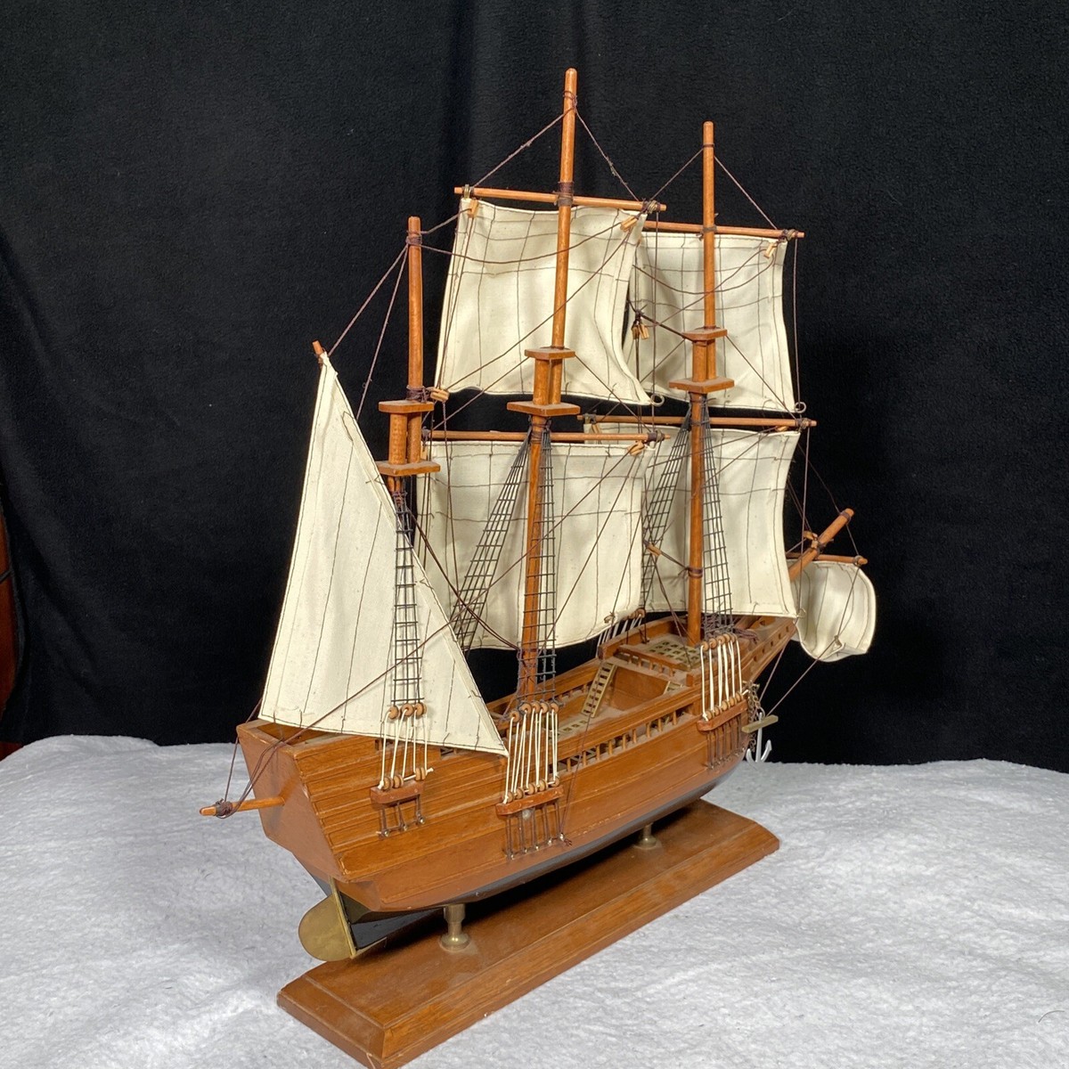 Antique Mayflower Ship Model