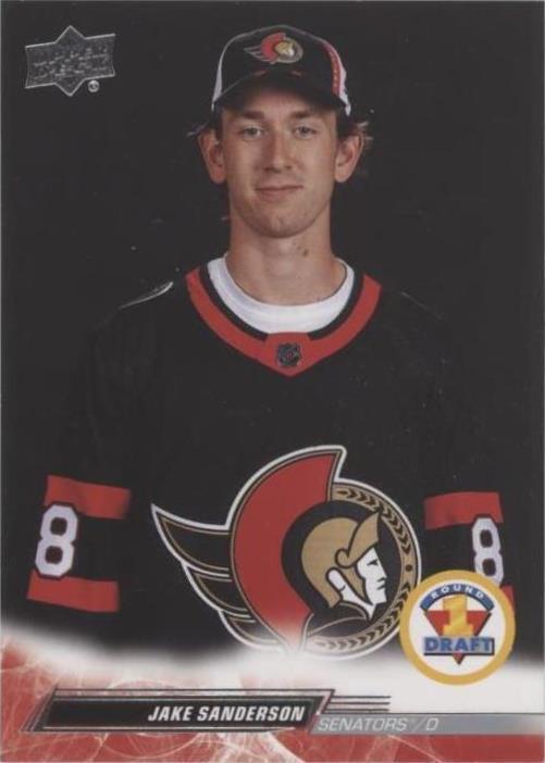 2022-23 Upper Deck Extended Series - 1st Round Rookies Jake Sanderson ...