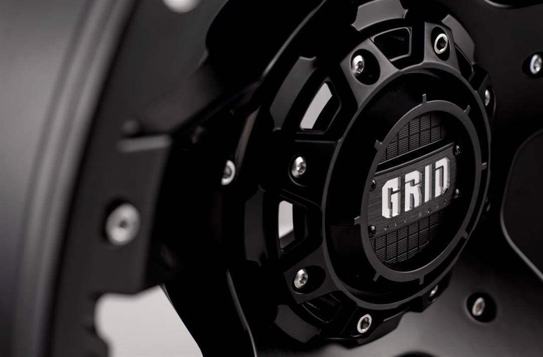 Grid Wheels GD0420090655S1810 20x9 18 6x139.7 110.30 GD04 Matte Black ...