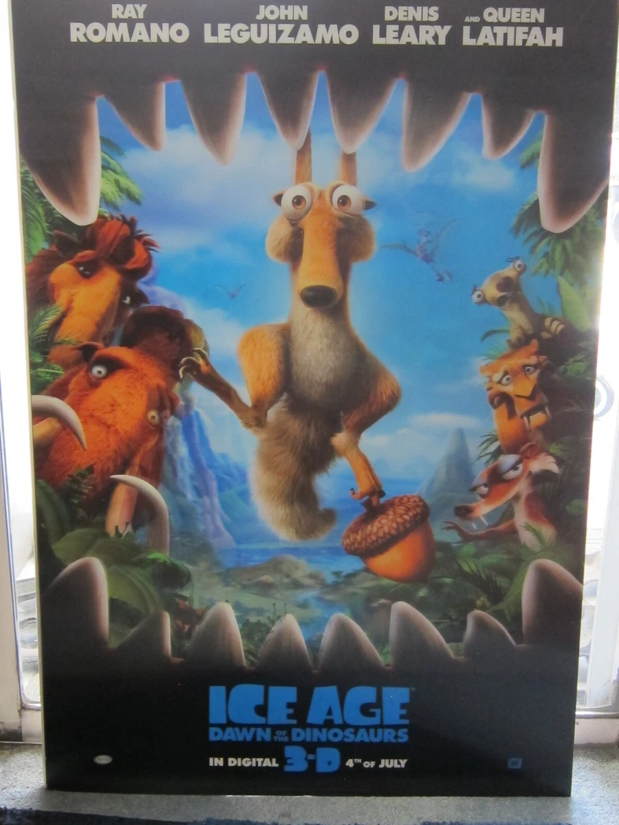 Ice Age Dawn Of The Dinosaurs Movie Poster