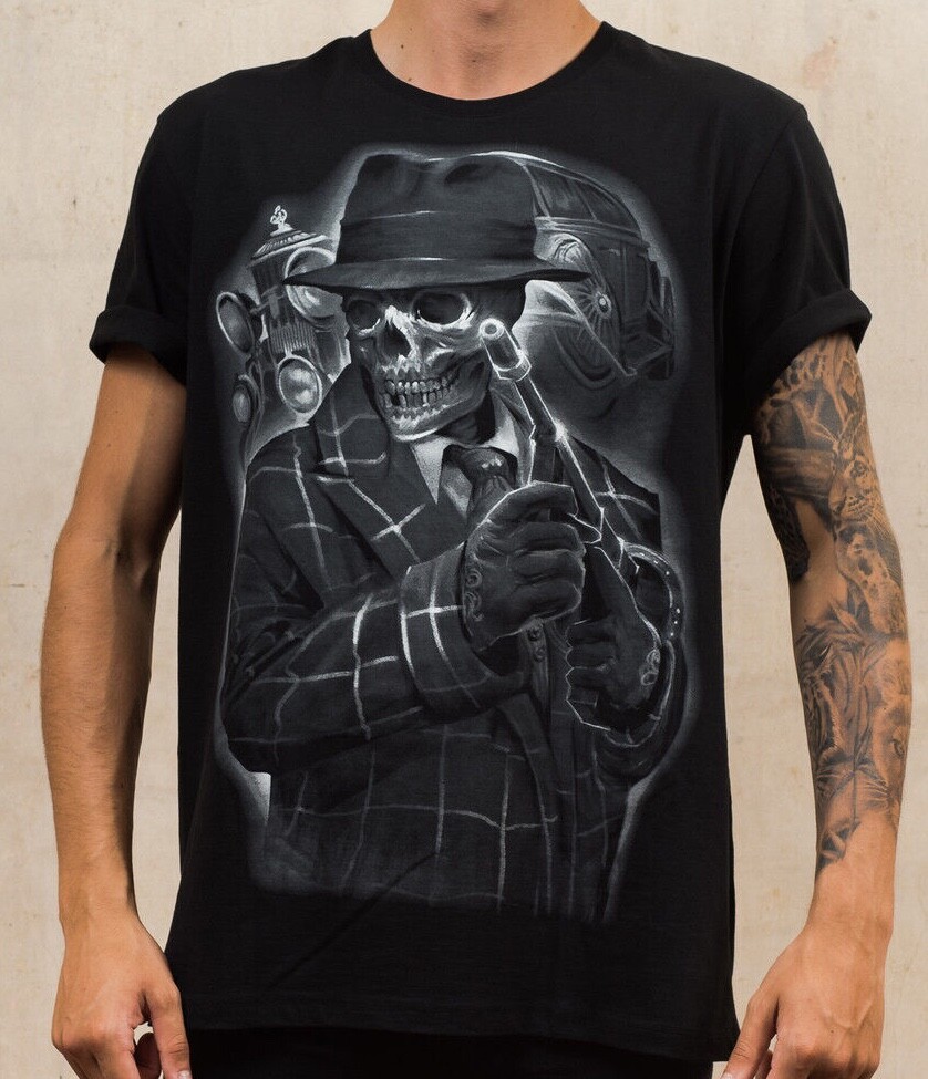 Skeleton Gangster Tattoos Skeleton Gangster Excitement Pin