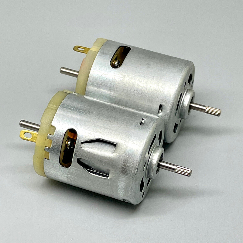 RK-360SA DC 12V-18V 8200RPM Dual 2.3mm Shaft Mini 28mm Electric Motor ...