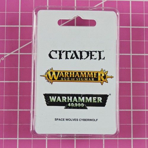 Warhammer 40K Space Wolves Cyberwolf NIB Finecast - Citadel Marines ...