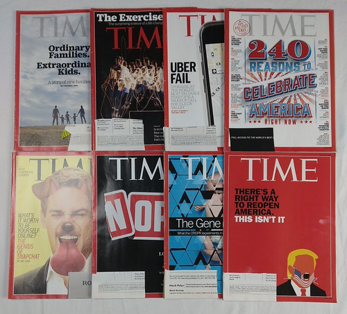 Lot Of 8 TIME Magazines 2016-2017-2020 Celebrate America Excercise Cure ...