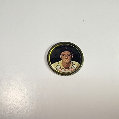 1964 Topps Baseball Coin Pin #93 Jim Bunning Detroit Tigers | eBay