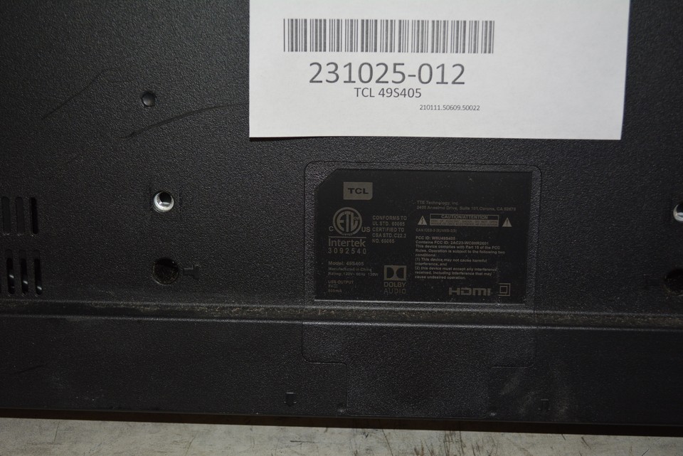 TCL 49S405 MAIN BOARD 40-MST10S-MAE4HG | eBay