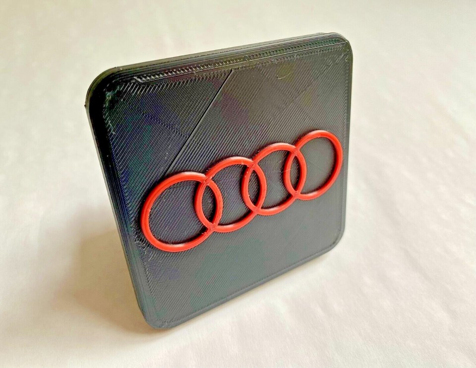 Audi Tow Hitch Cover/Plug/Cap for 2" & 1.25" Receivers | eBay