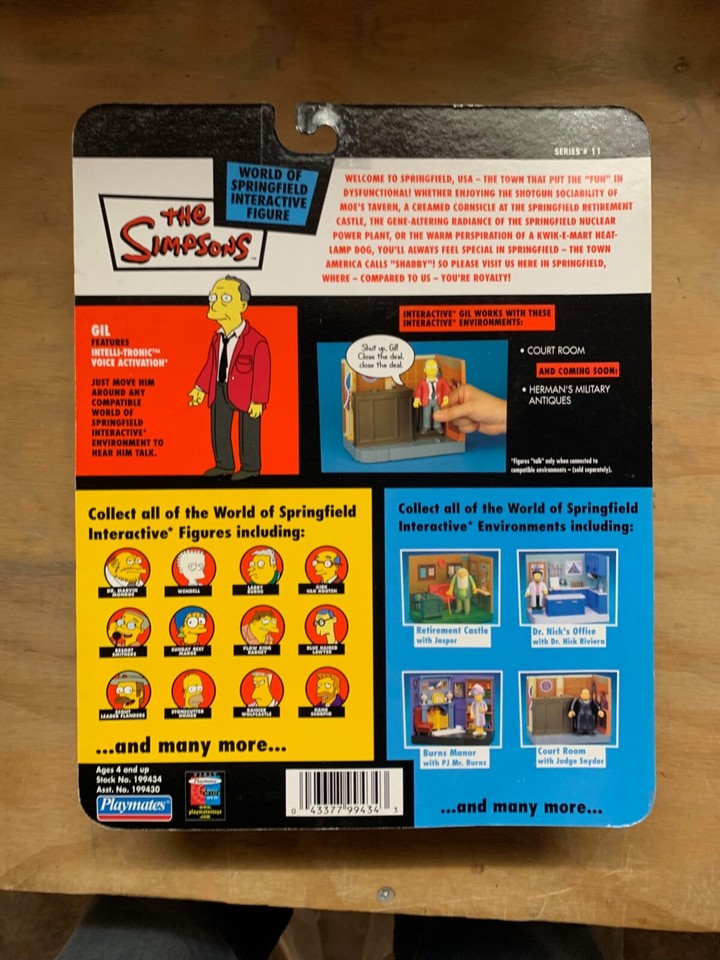 Playmates The Simpsons GIL Series 11 NIB | eBay