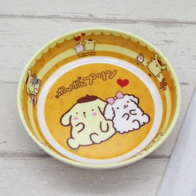 Pompompurin cartoon Five inch Drop Resistance Snack Fruit Plate Kids ...