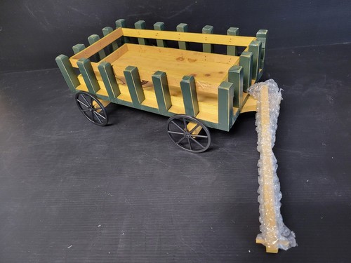 NOS Boyd's Bear Abner's Harvest Gathering Wagon 12"x7" #56811 Dark ...
