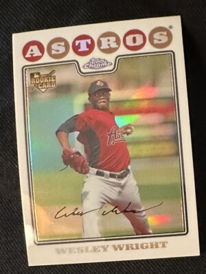 Wesley Wright 2008 Topps Chrome Refractors #213 | eBay