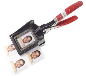 UK GB Passport ID Photo Stainless Steel Blade Square Cutter Picture ...