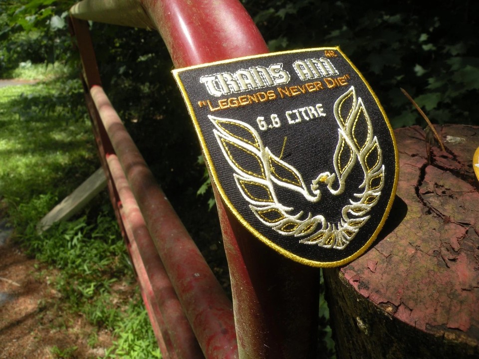 Pontiac Trans AM SMOKEY and the BANDiT LEGENDS " jacket patch pontiac ...