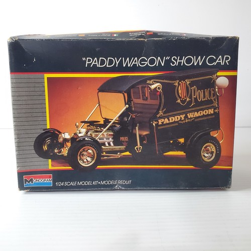 Monogram Paddy Wagon Show Car Hot Rod Vintage 1/24 Scale Model Kit | eBay