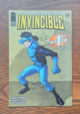 INVINCIBLE #51 Second 2nd Print Image 2008 Rare Variant Kirkman Ottley ...