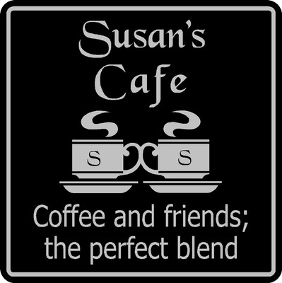 Personalized Coffee Sign # 3 Cafe Java Kitchen Restaurant Custom USA ...