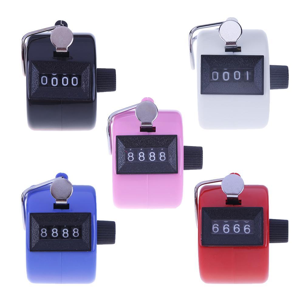 5pcs Clicker Counter 4 Digit Number Plastic Shell Hand Held(Black) | eBay