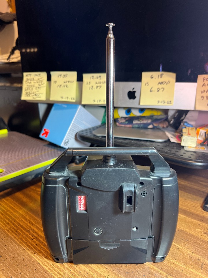 Walkera RC Helicopter REMOTE CONTROL ONLY Black 4 Channel ~ UNTESTED AS ...