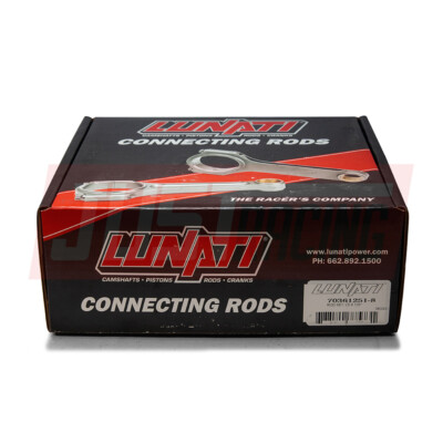 Lunati H-Beam Connecting Rod Set for Chevy LS1 LS2 LS6 6.125" 70361251 ...