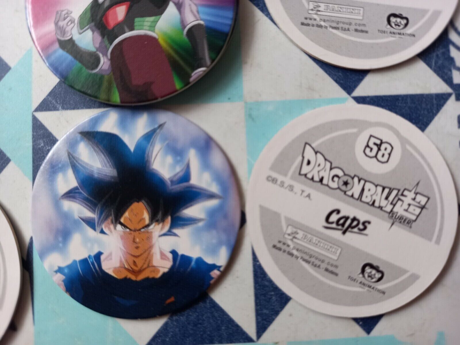 Cap Tazo (No. 58) - Panini Dragon Ball Super Caps slammer slamer | eBay