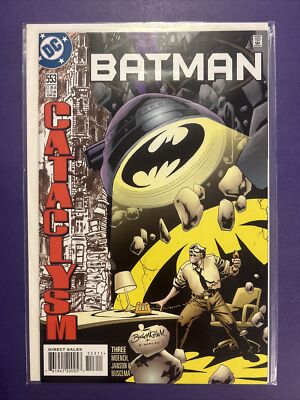 Batman # 553 Cataclysm Part 3 Moench Scripts & Janson Art 1998 1st ...
