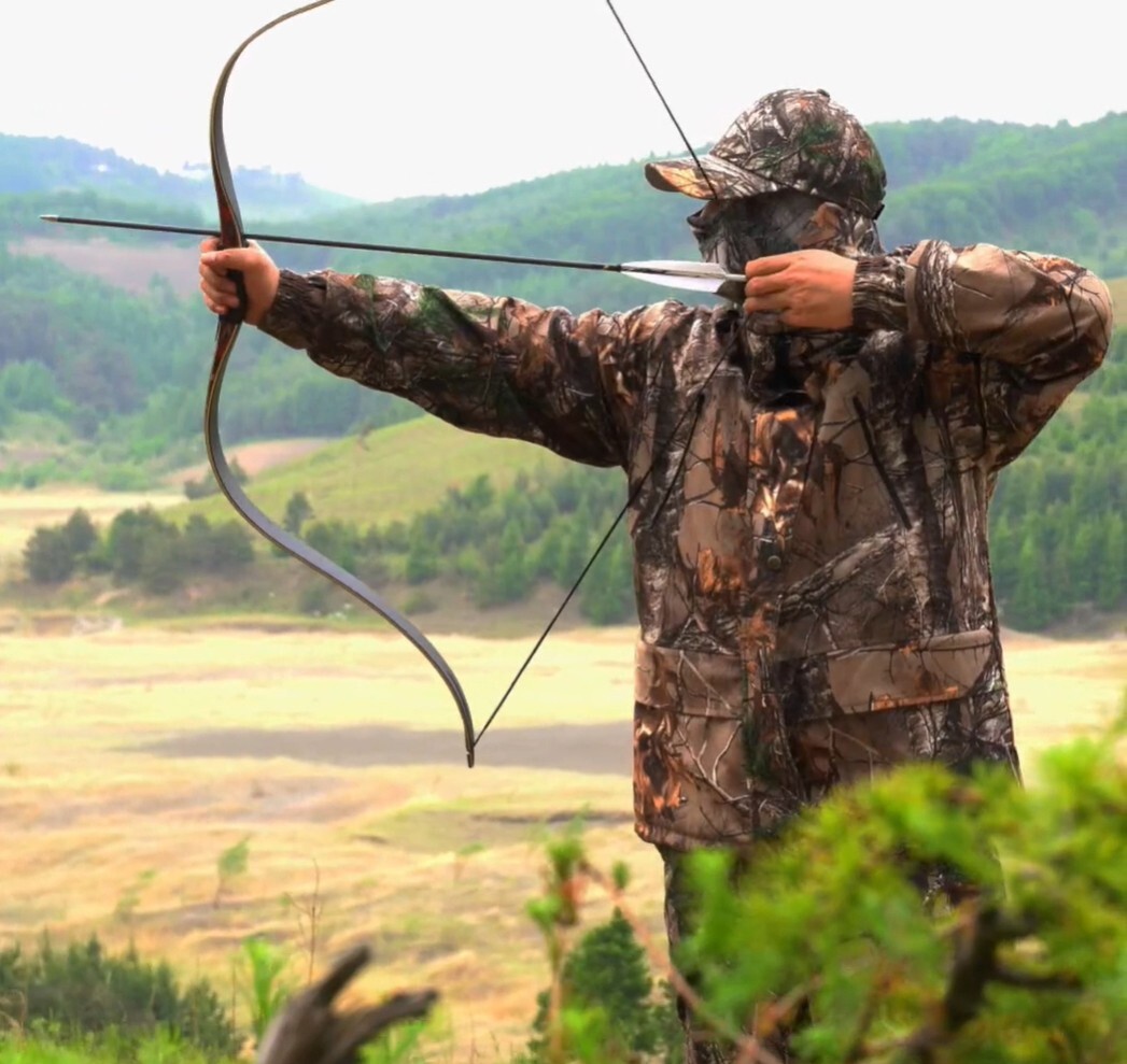 PMZ Recurve Bow Professional Archery Hunting Bow58'' Longbow ...