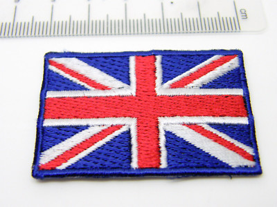 UNION JACK GB UK FLAG PATCH BADGE SEW OR IRON ON 3 SIZES QUALITY MADE ...