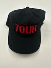 Tour Logo Black Graphic Baseball Cap Hat One Size | eBay