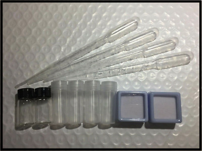 Gold Panning Prospecting/Fossicking Vials &Tools (Advanced 12 piece kit ...