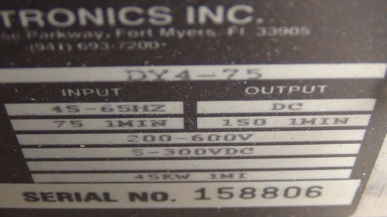 Saftronics DY4-75 Solid State Motor Brake - Factory Refurbished ...