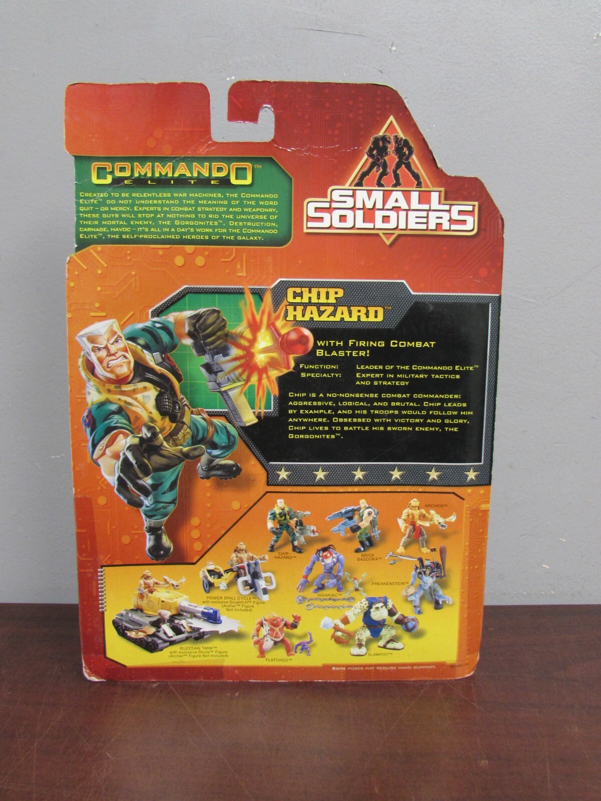 Hasbro Small Soldiers Commando Elite Chip Hazard Action Figure for sale ...