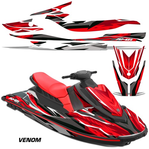 Graphic Stickers Decals For Yamaha Wave Runner EX Deluxe 2017-2020 ...