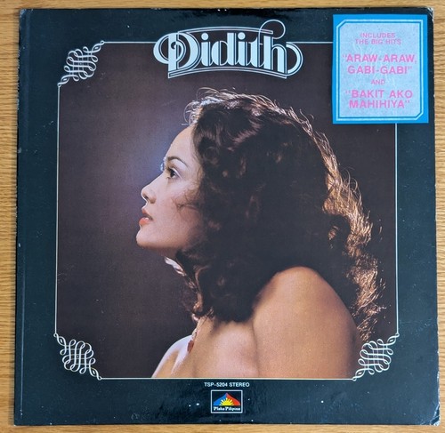 DIDITH REYES – DIDITH - VINYL LP - R92 | eBay