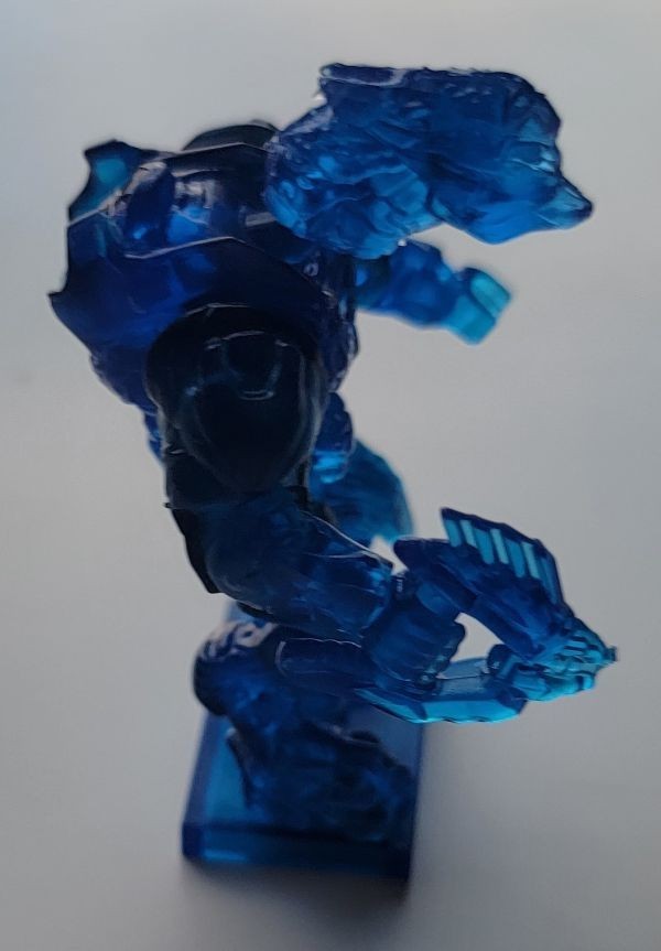 Mega Bloks Halo Series 7 Elite Blue Translucent Minifigure Zealot Ultra ...