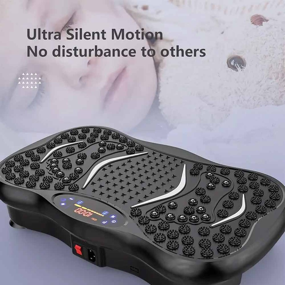 Power Vibration Plate Vibrating Exercise Machine Platform Massager ...