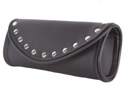 MOTORCYCLE WATERPROOF STUDDED WINDSHIELD BAG FITS HARLEY SPORTSTER ...