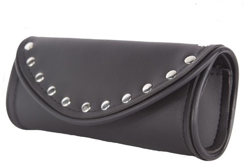 MOTORCYCLE WATERPROOF STUDDED WINDSHIELD BAG FITS HARLEY SPORTSTER ...