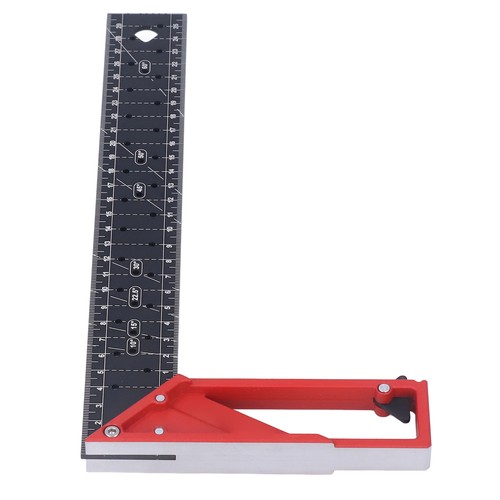 L Square Angle Rule 3mm Thickness Adjustable 30 45 90 Aluminium | eBay