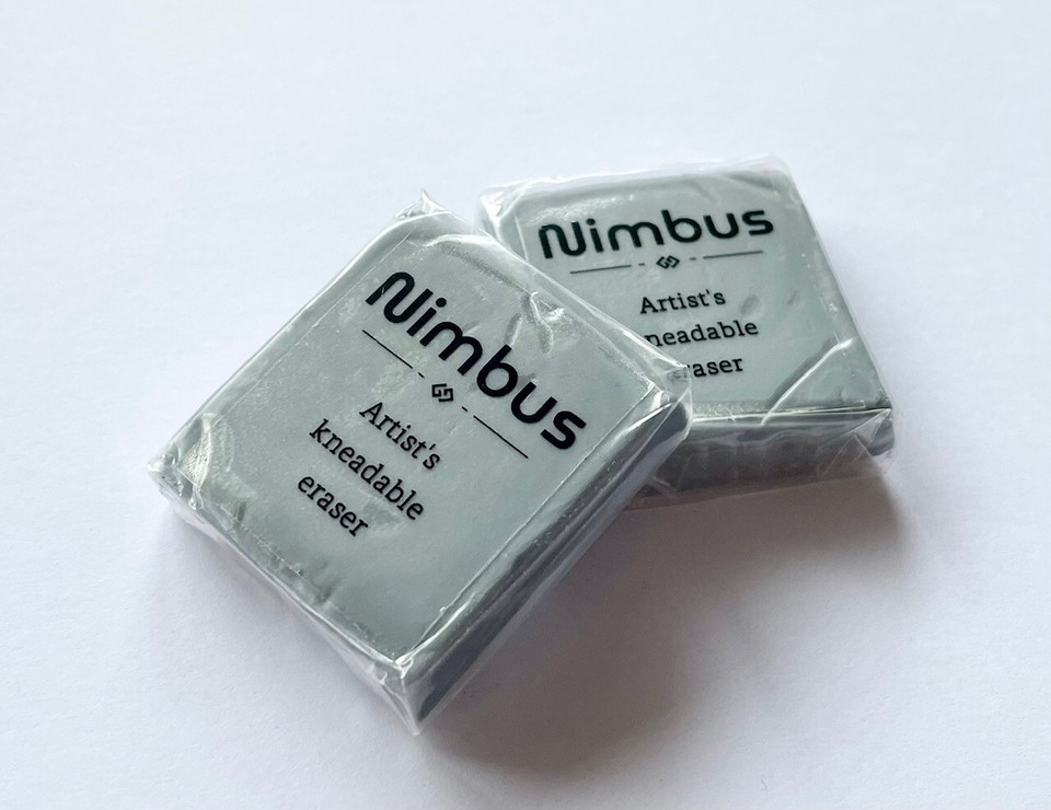 kneadable eraser (putty rubber) for charcoal and pastel art by Nimbus ...
