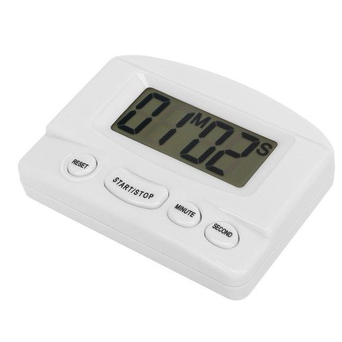 (White)Digital Clock Timer 99 Minutes And 59 Seconds ABS Magnetic ...