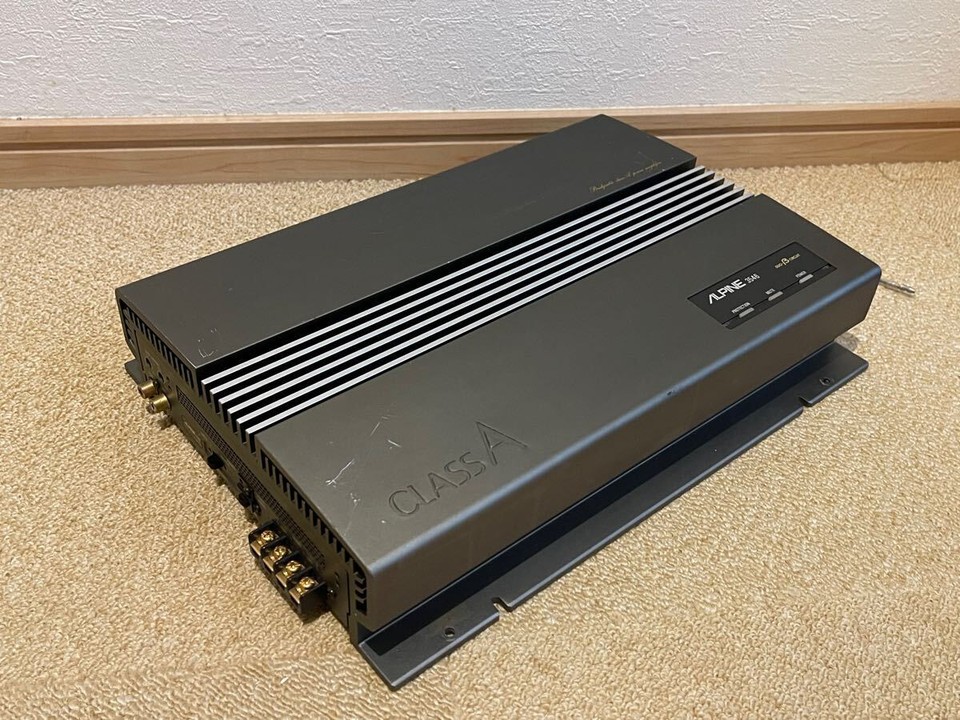 ALPINE Juba 3546 Power Amplifier Powered On Original Item Remote Cable ...
