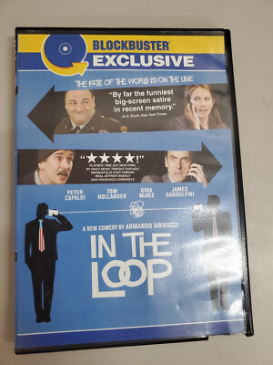 In the Loop (DVD, 2009) Blockbuster Exclusive James Gandolfini Used ...