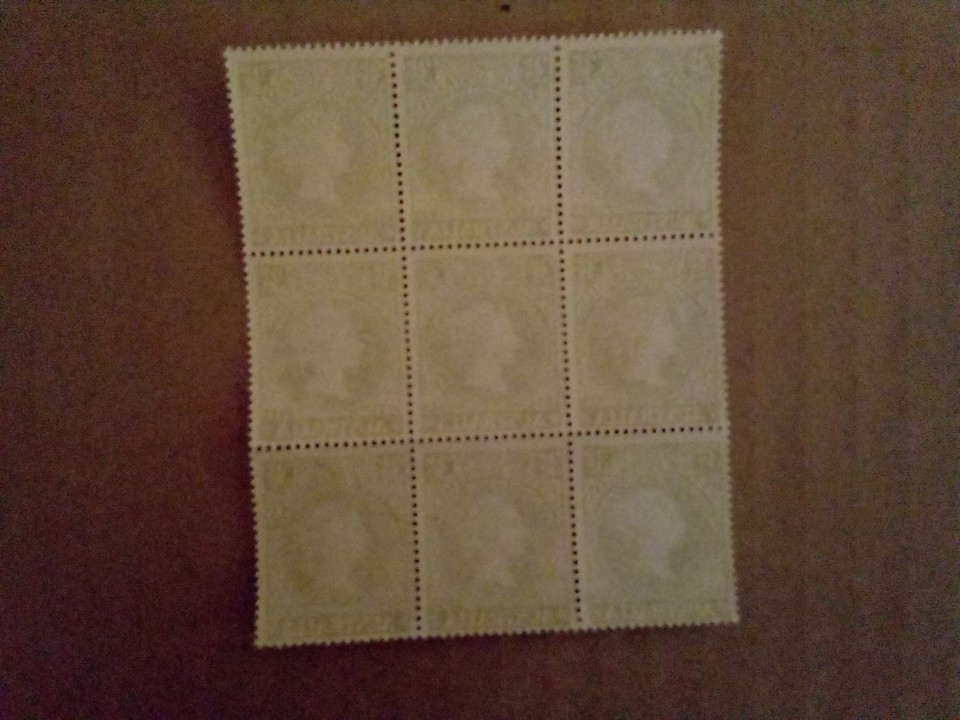 Centenary of South Australia, 1955,3 1/2d, block of 6 , MNH,, see scans ...