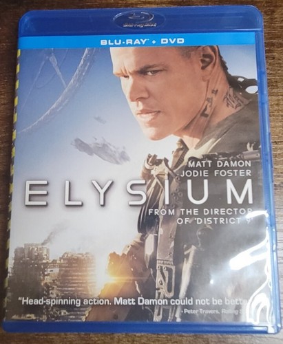 Elysium Blu-ray With DVD, 2 Pack, Dubbed, Subtitled + Special Features Free Ship 43396417199 | eBay