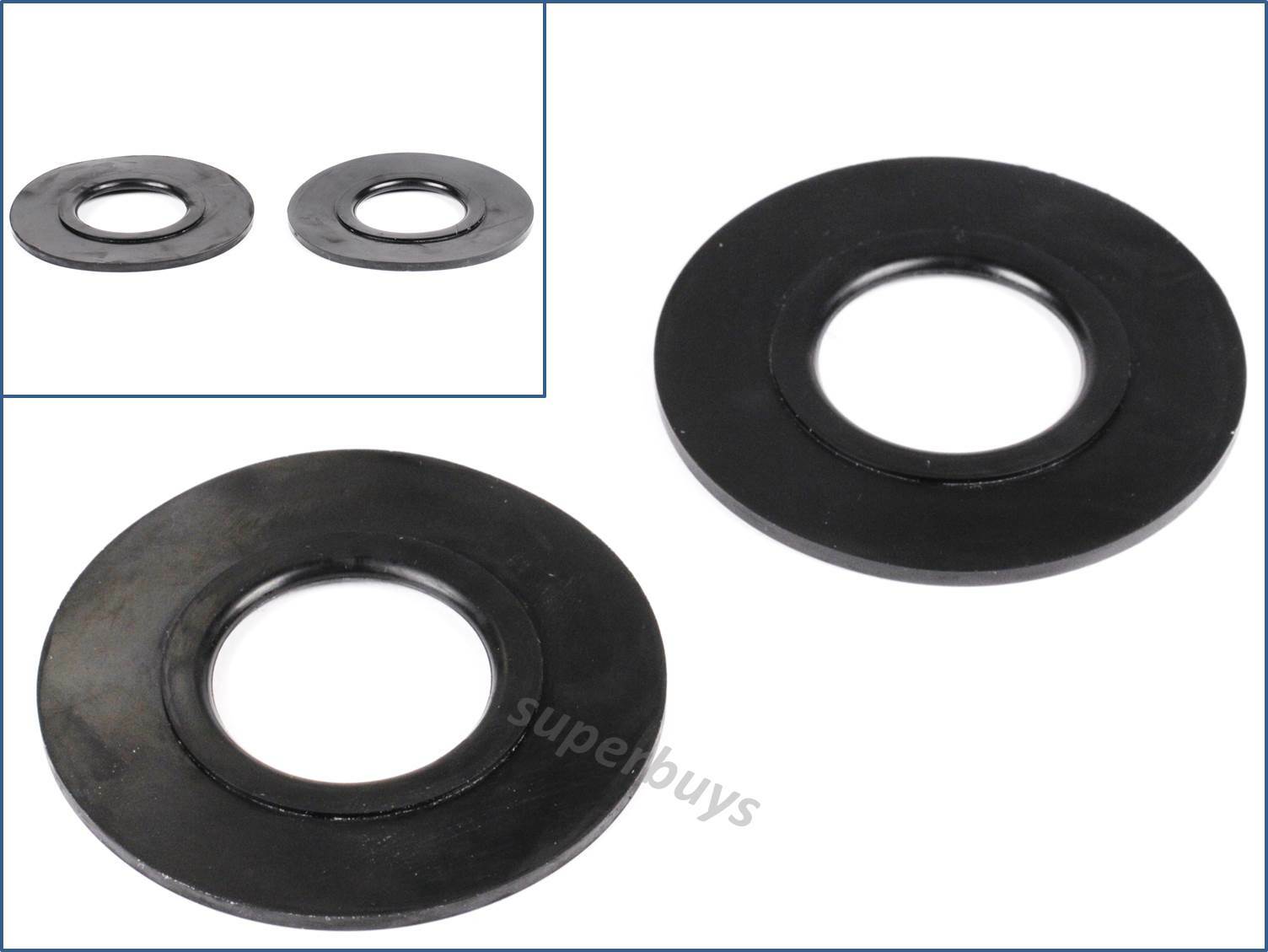 2pcs Toilet Seating Doulton Cisterns Washer System Outlet Valve Seal ...